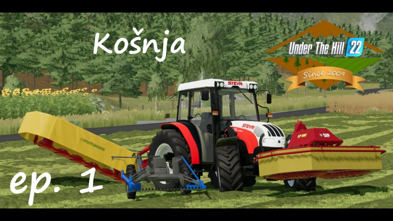 Košnja I FS22 I SLO I UTH - YouTube