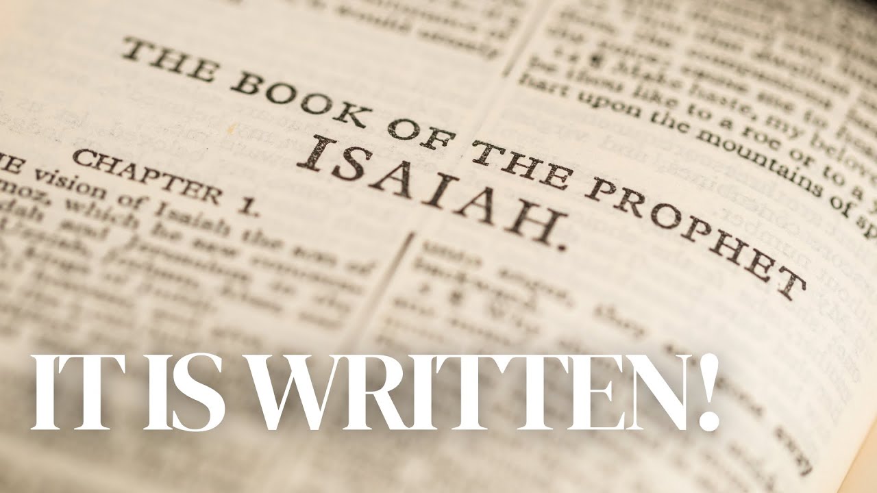 IT IS WRITTEN! | BISHOP, DR. JESUS RIVERA | BY HIS GRACE FELLOWSHIP ...