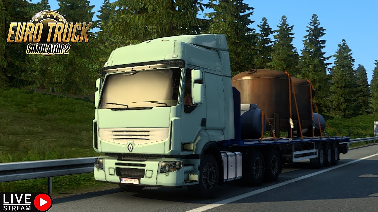 🔴Euro Truck Simulator 2 live Stream | ETS 2 Live |🔴Live Stream. - YouTube