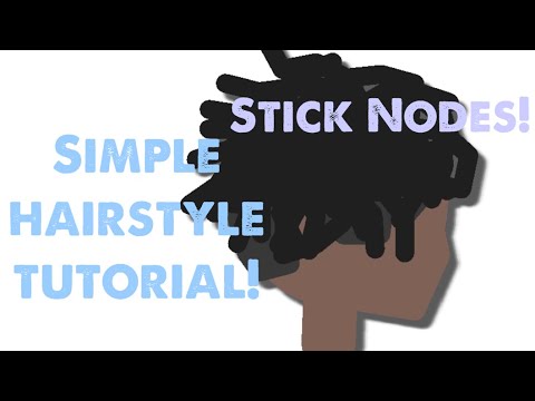 Stick Nodes Tutorial - How to Make Hair! Head + Boys Hairstyle Tutorial ...