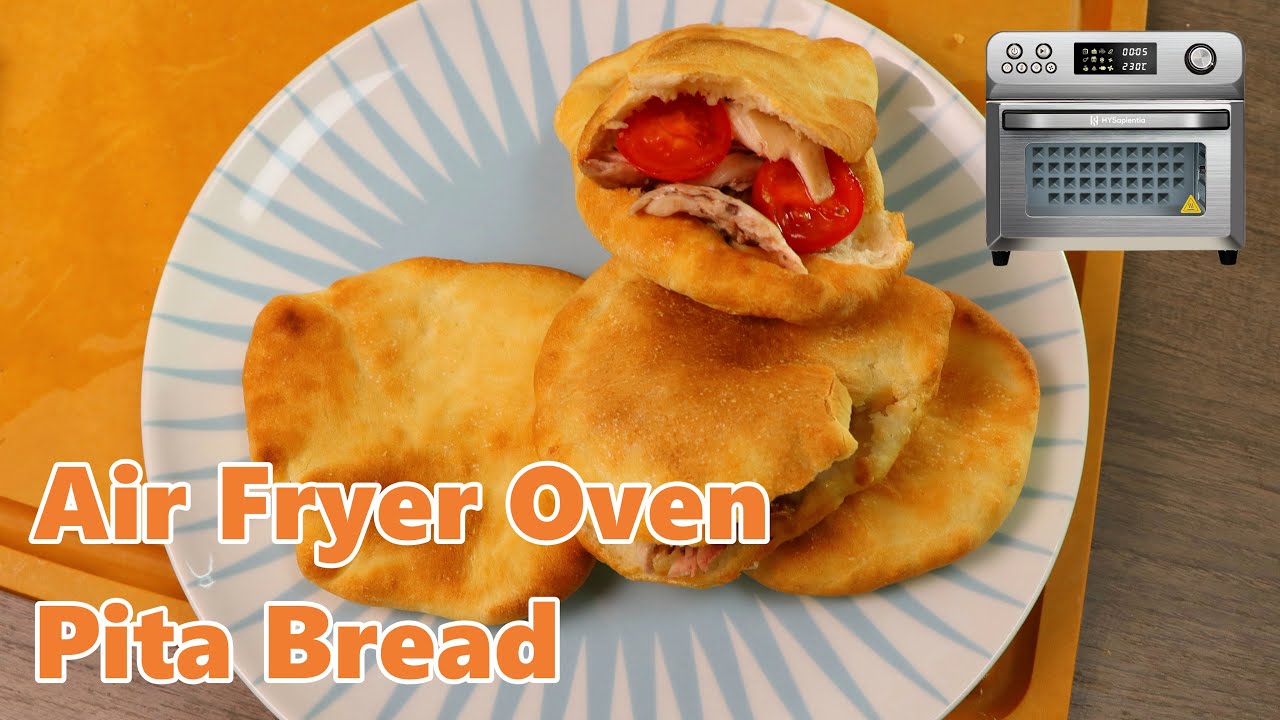 Air Fryer Oven Pita Bread Recipe - HYSA KITCHEN Air Fryer Oven Recipes ...
