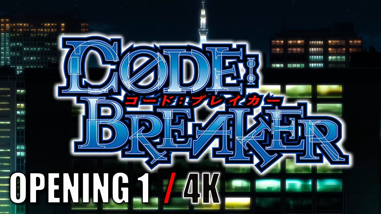 Code:Breaker Opening 1 | Dark Shame | 4K Creditless | CØDE:BREAKER OP 1 4K - YouTube