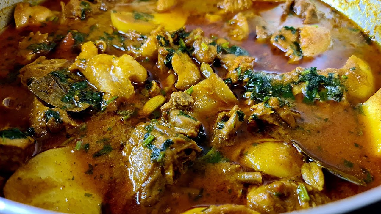 Winter special recipe!How to cook the best duck curry with potato ...