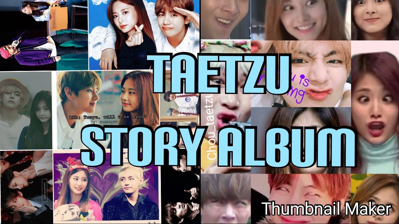 Taetzu evolution 💜 #taetzu #taeevee #twice #bts - YouTube