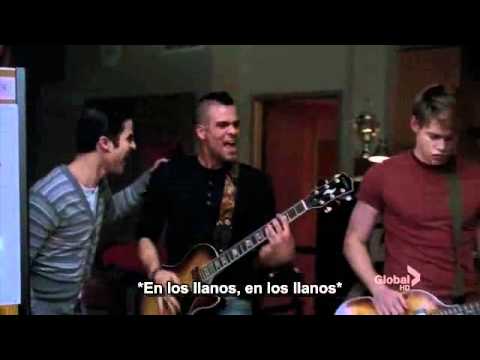 Music Video Glee- Choke The Rain in Spain sub español - YouTube