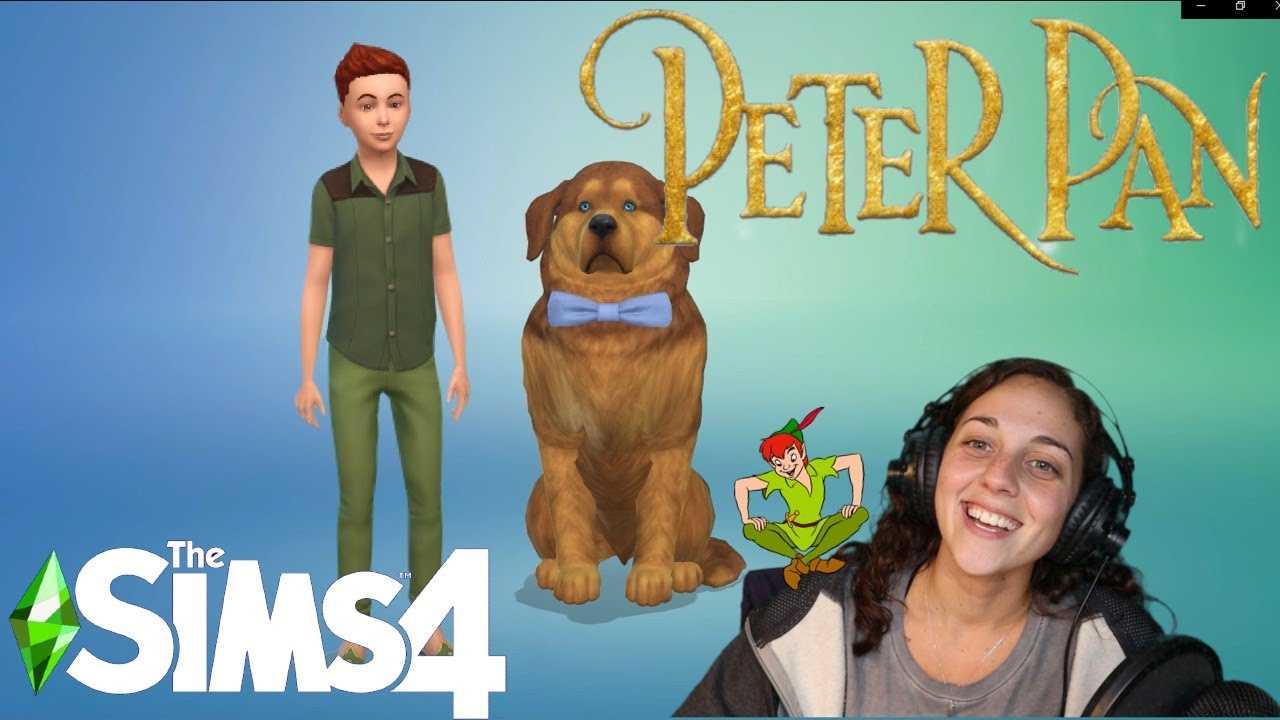 Making Peter Pan in the Sims 4 - YouTube