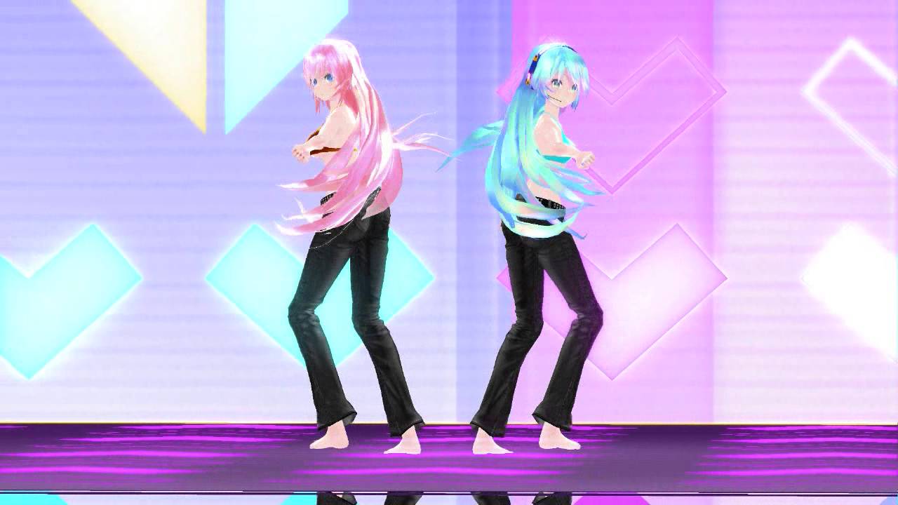 MMD - Massara Blue Jeans [Luka & Miku] - YouTube