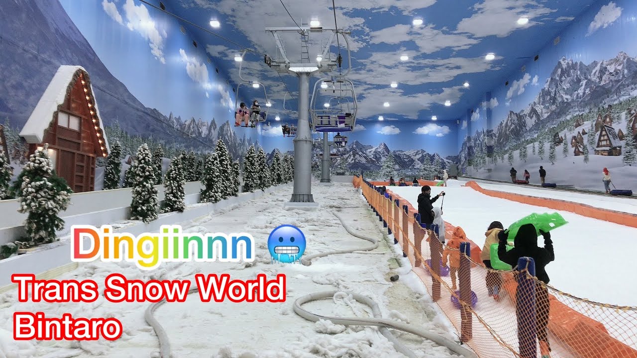 Trans Snow World Bintaro - YouTube