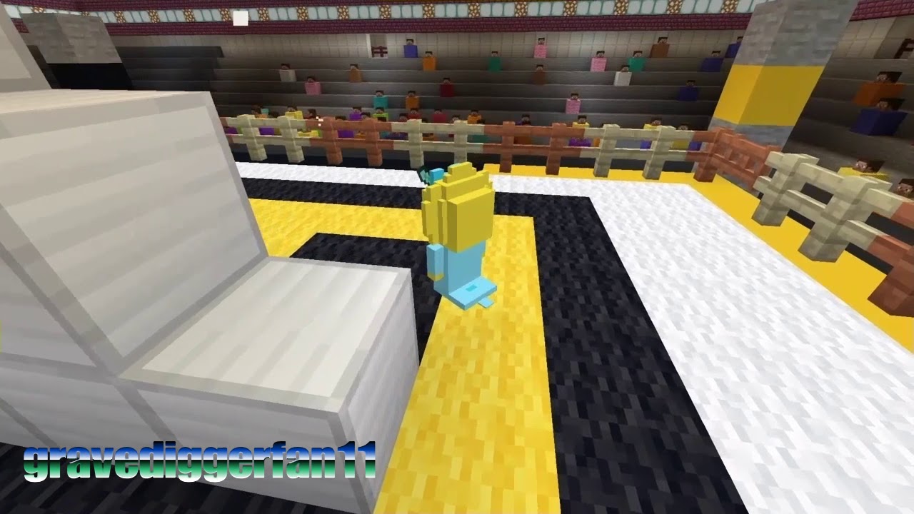 MWF (Minecraft Wrestling Federation) Episode 1!!! - YouTube