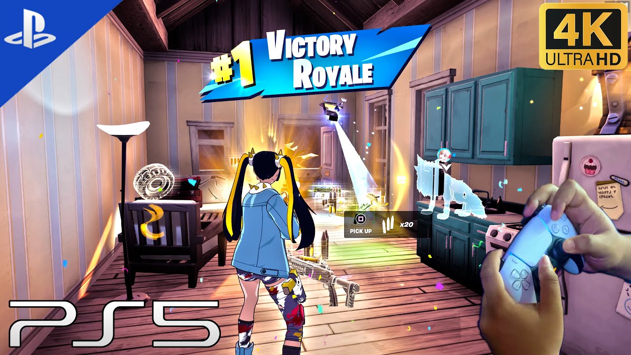Fortnite PS5 Claw Handcam | Zero Build Solos | 120 fps - YouTube