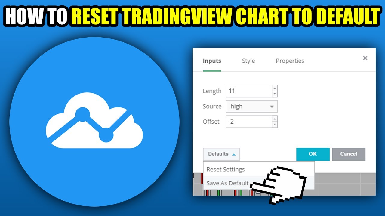 How To Reset Tradingview Chart To Default (2025) - YouTube