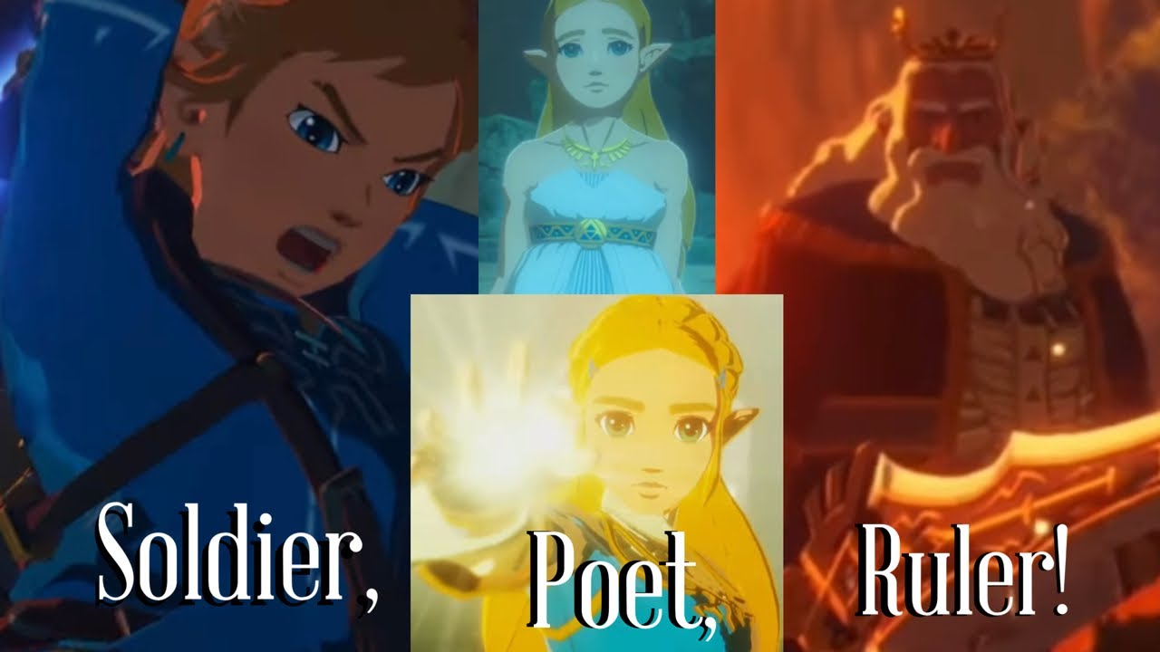 Soldier, poet, king! | legend of Zelda BOTW & AOC song edit - YouTube