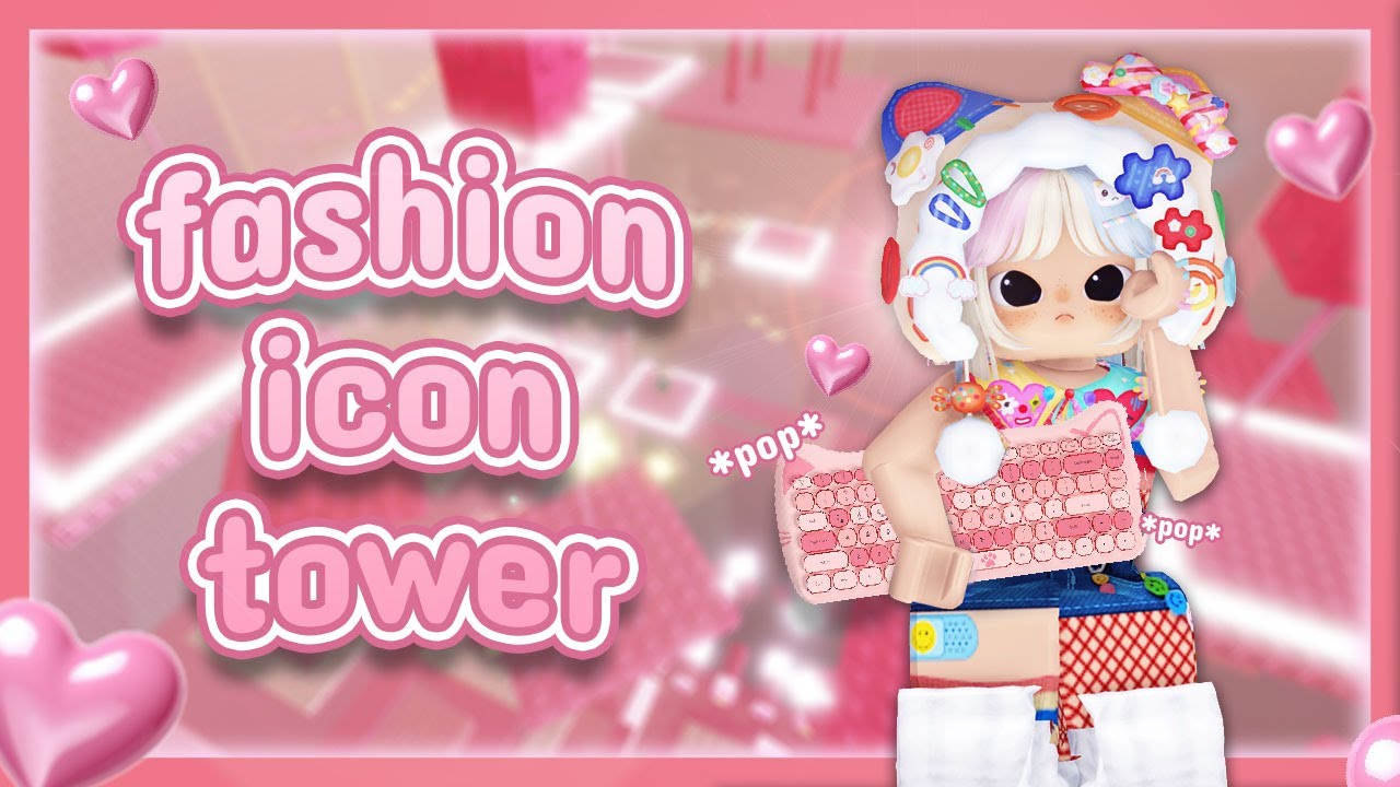 ASMR Roblox Fashion Icon Tower 💅 | No Talking, Cozy Vibes, Keyboard ...