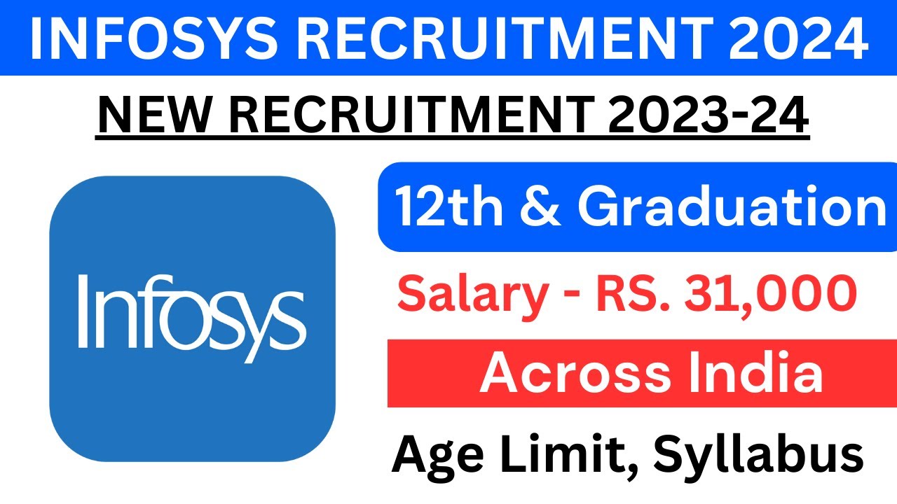 Infosys Recruitment 2024 | Infosys New Vacancy 2024 | 5180 Vacancy ...