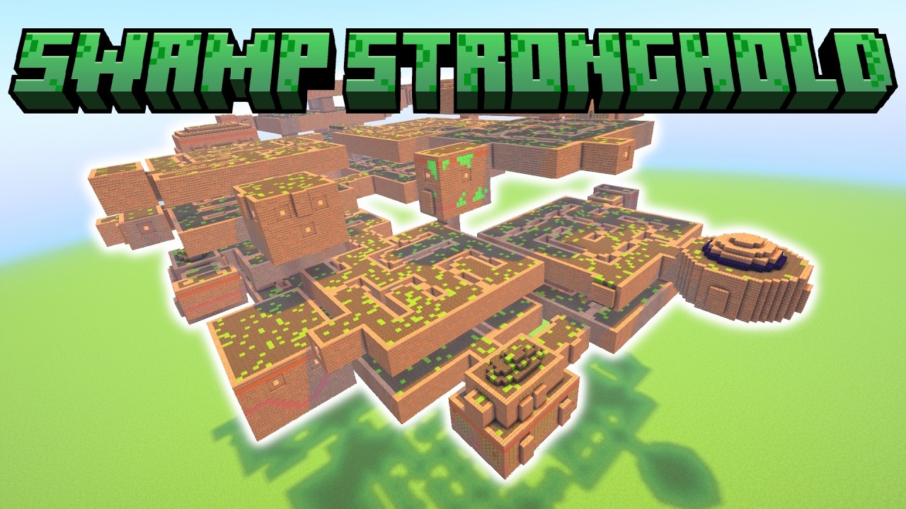 Adding a Swamp Biome Stronghold to Minecraft - YouTube