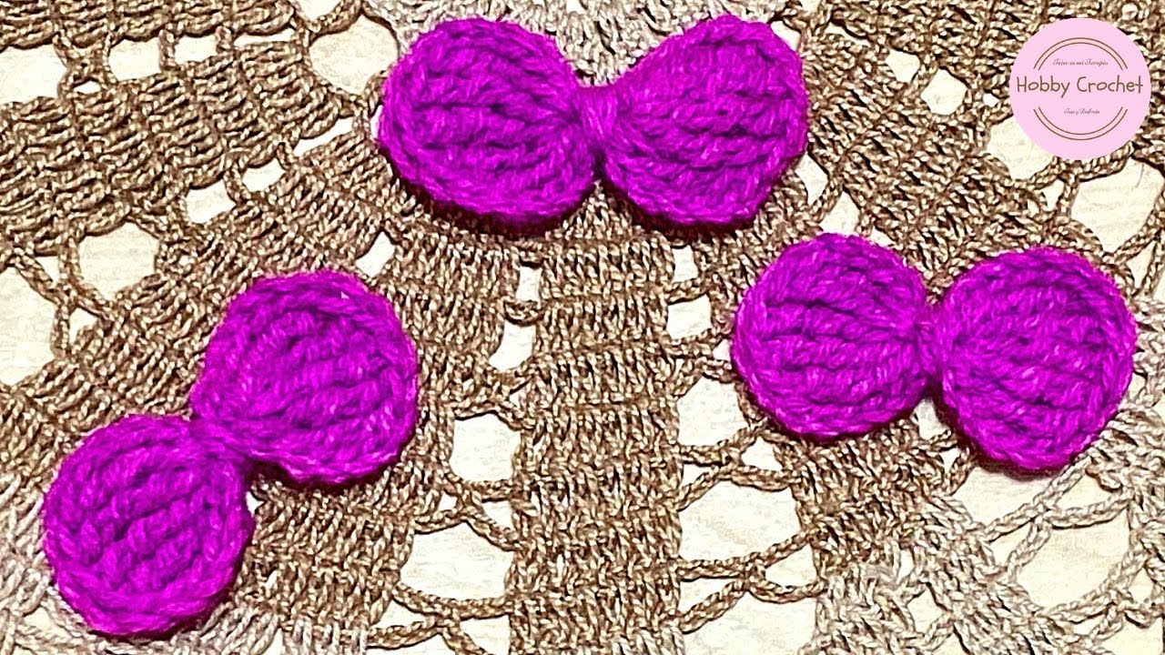 Lazo a Crochet paso a paso - YouTube