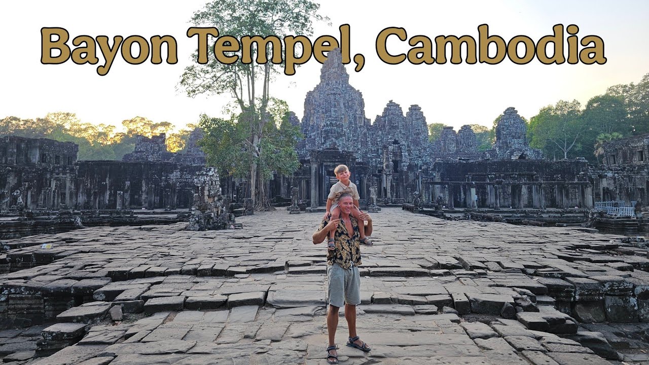 Bayon - Mystischer Tempel der Gesichter 🛕 | Gym und Volleyball mit den ...