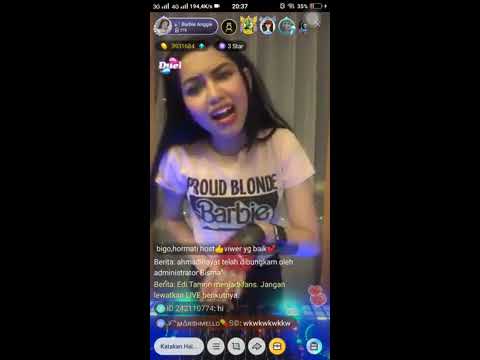 BIGO LIVE Emosi Kak Berbie 3X DI BENED