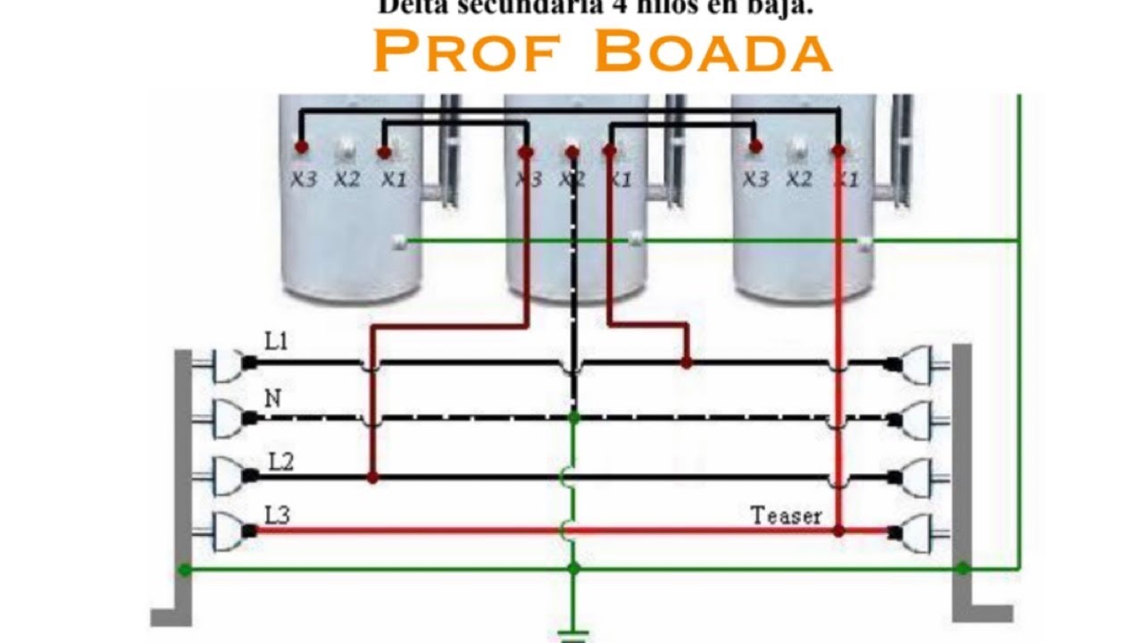 Delta-Delta baja a 4 hilos - YouTube