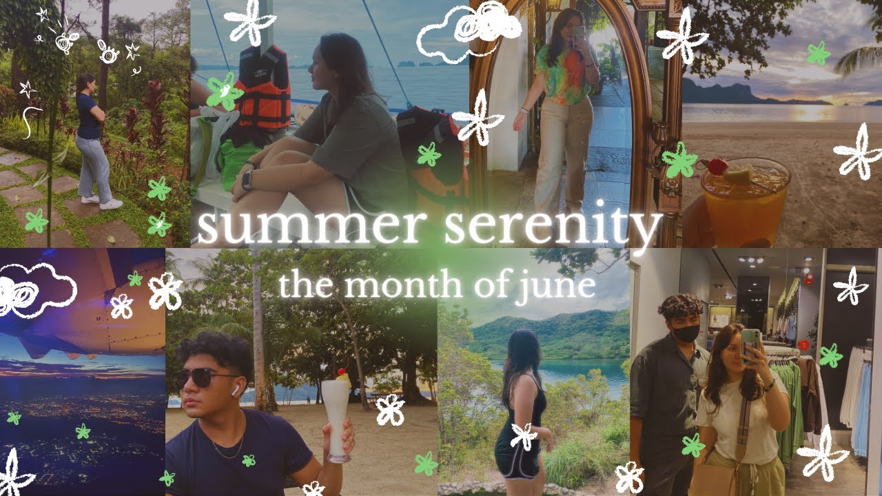 summer serenity: the month of june ♡ - YouTube