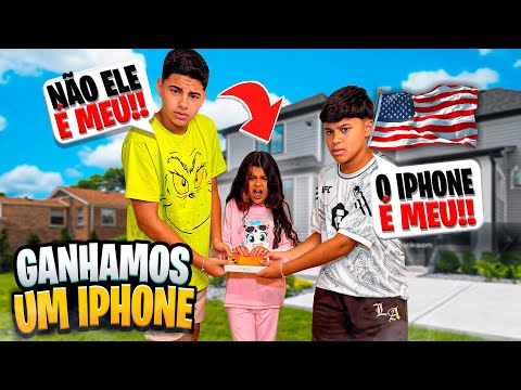GANHAMOS IPHONE 17📱ALGUÉM FICOU SEM 😩 quem foi?