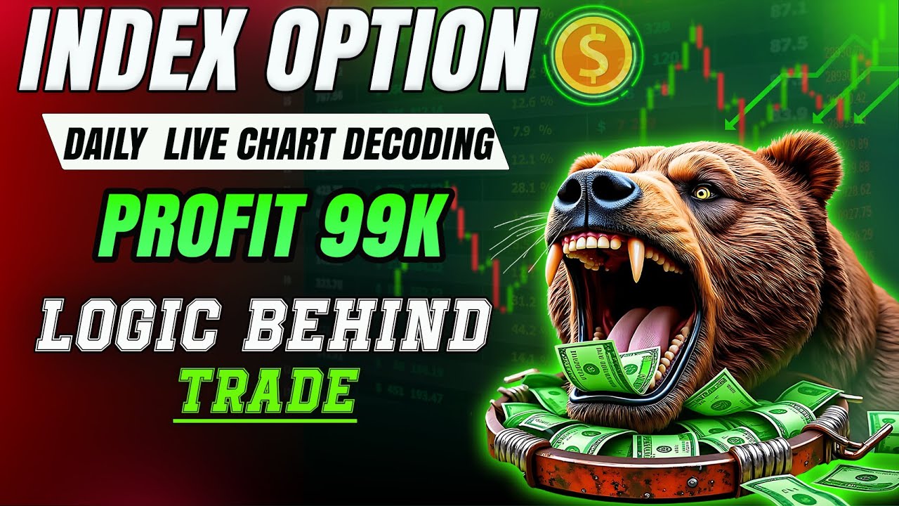 🔥Profit 99K Live Bank Nifty Trade Logic Explain | STOP LOSS Hunting #charthub - YouTube