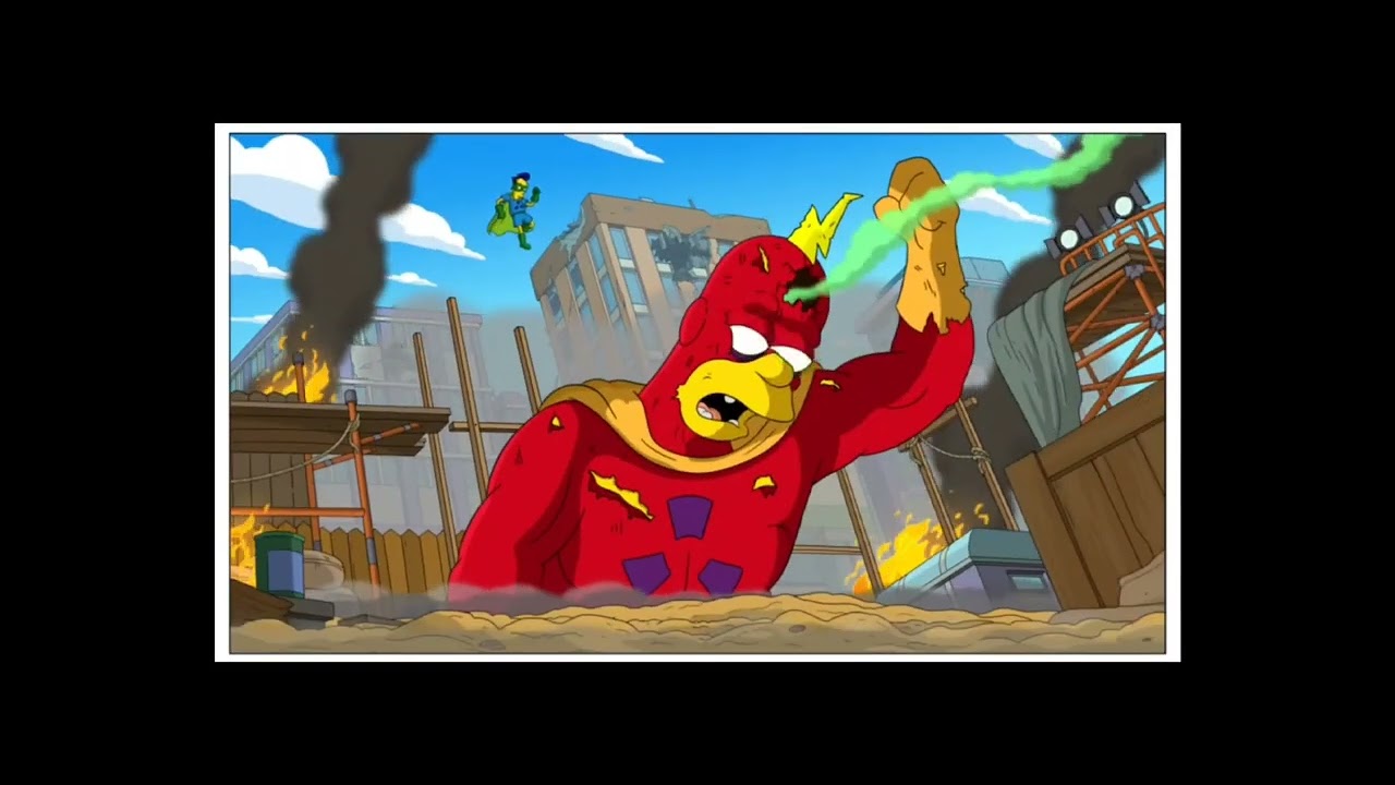 The Simpsons Tapped Out Cut Scene The Return Of Radioactive Man - YouTube