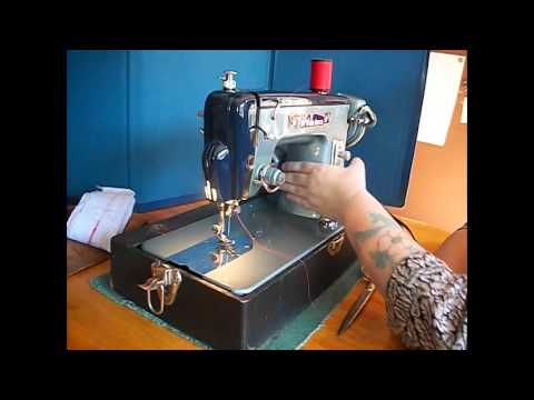 Ford Deluxe Sewing Machine Demo Video - YouTube
