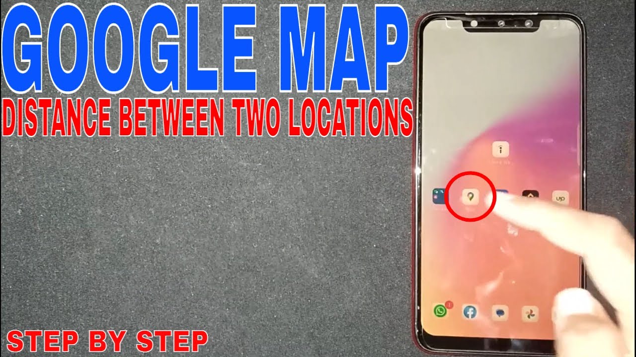 How To Measure The Distance Between Two locations On Google Map 🔴 - YouTube