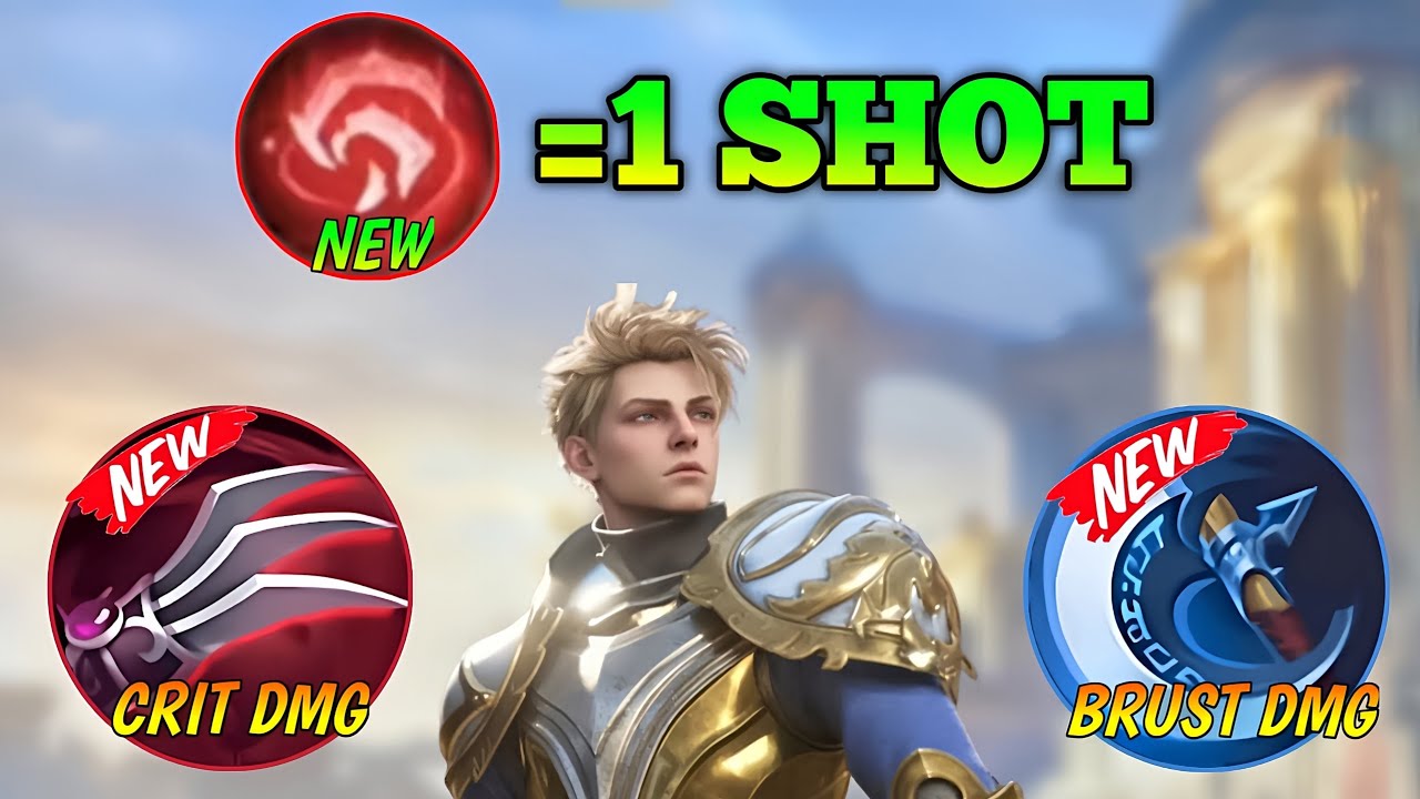ALUCARD NEW BEST 1 SHOT BUILD 2025!!I BEST CRIT DAMAGE BUILD AND EMBLEM ...