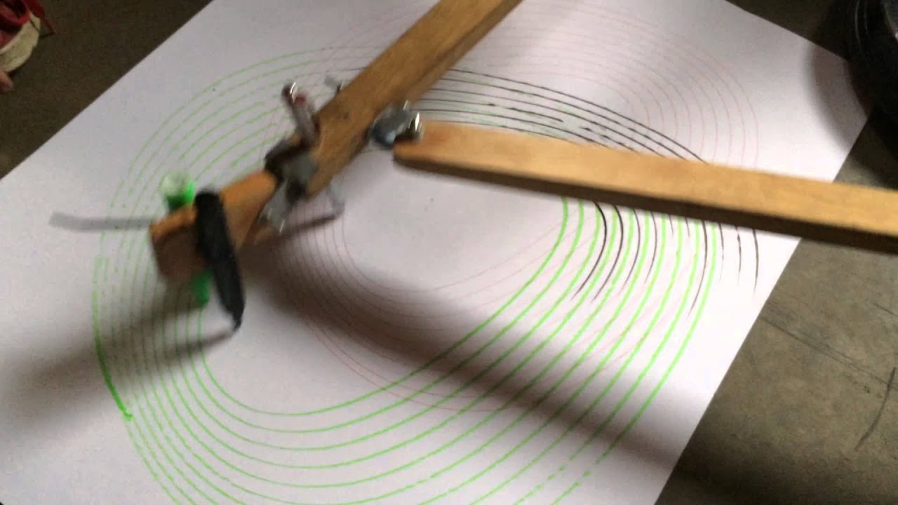 Pendulum Drawing Machine - YouTube