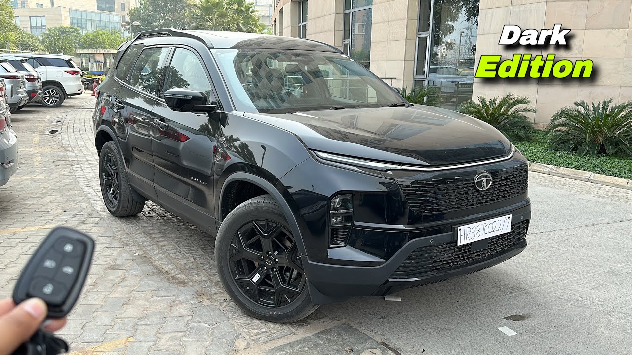 2023 Tata Safari Facelift Dark Edition Price & Features ️ Tata safari ...
