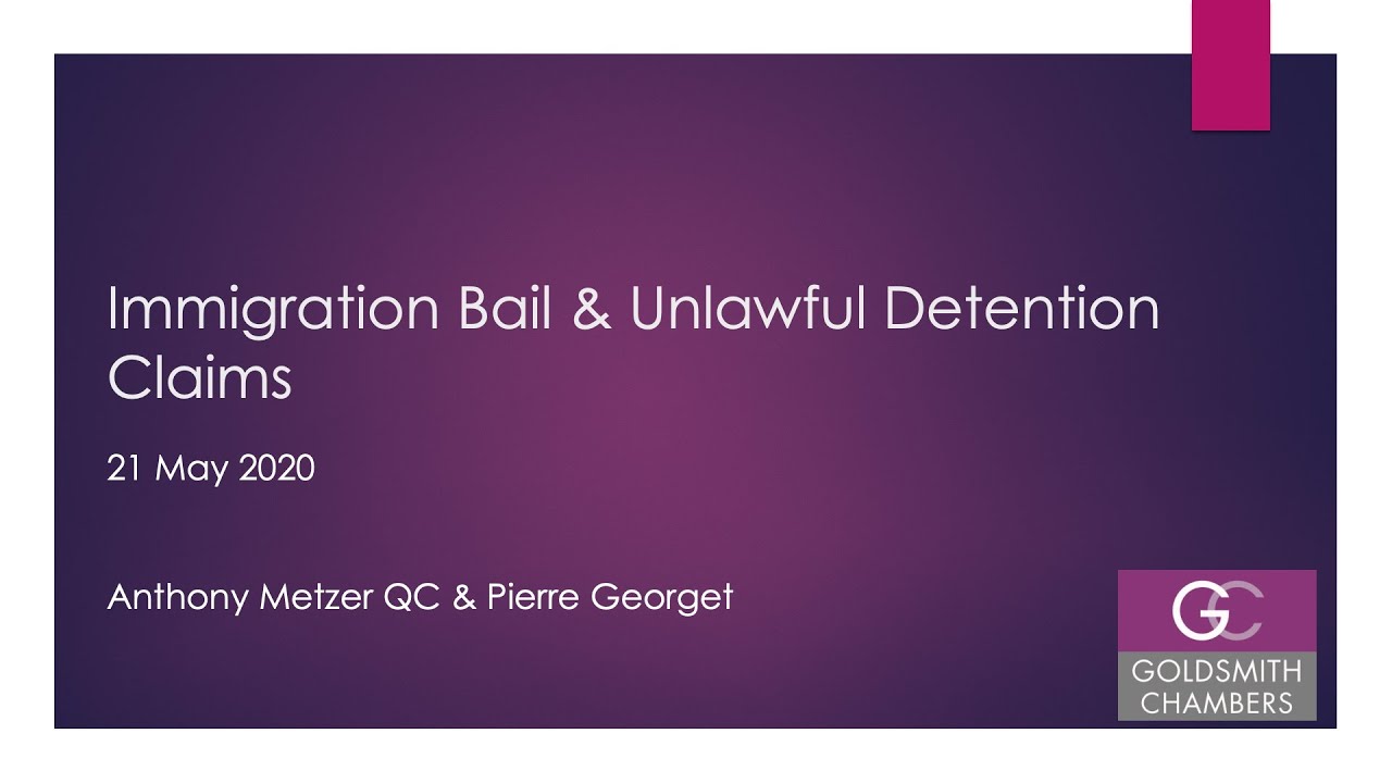 Immigration Bail & Unlawful Detention Claims - YouTube