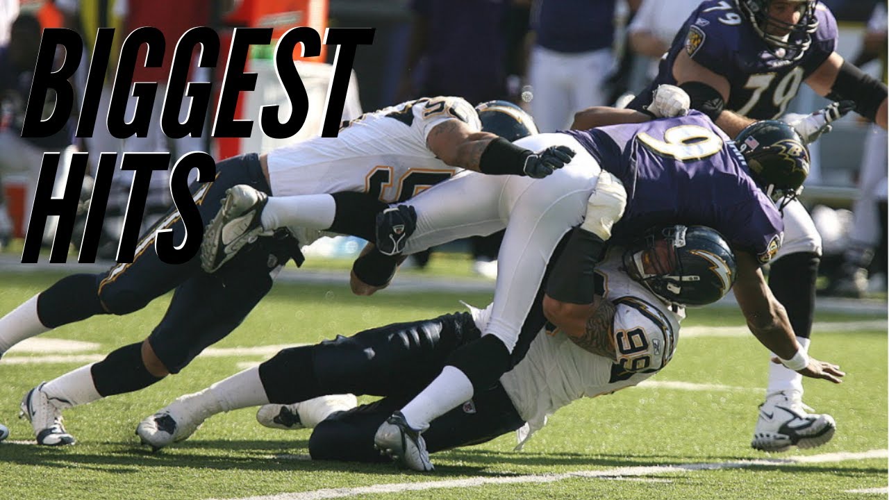 Biggest Hits In Football/NFL - YouTube