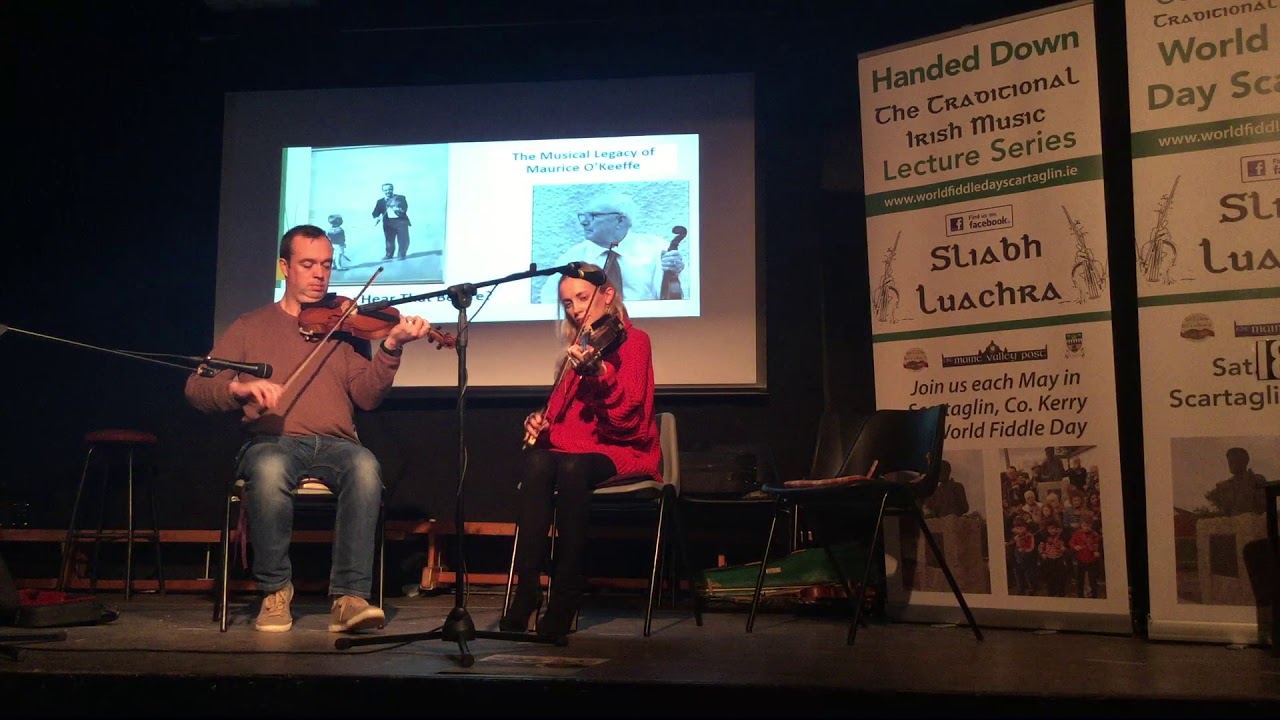 Handed Down Sat Dec 8 Diarmuid O Brien and Clodagh Buckley- Jigs - YouTube
