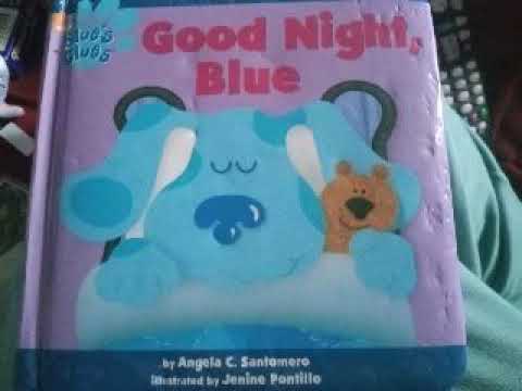 Blue's Clues Good Night Blue Book - YouTube