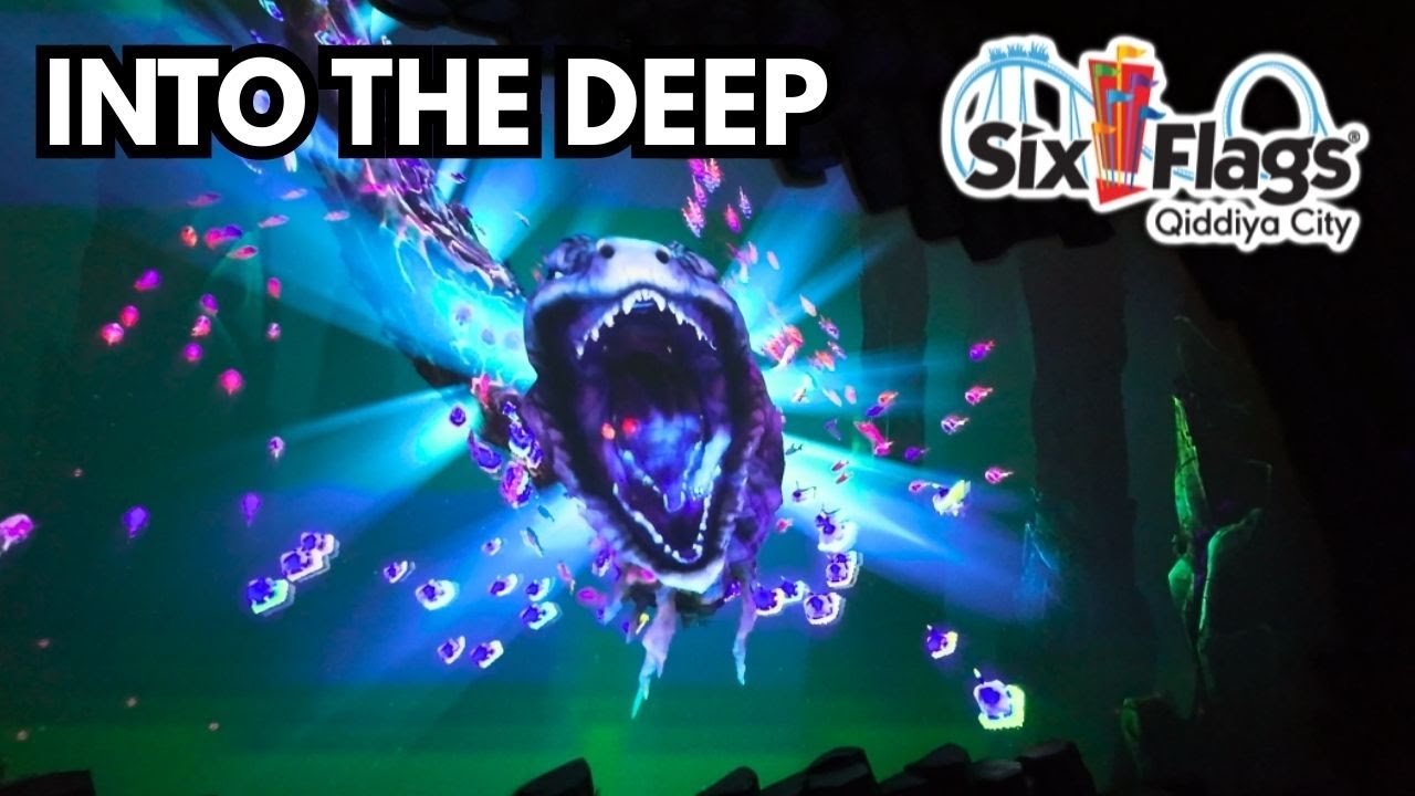 Into The Deep 4K On Ride POV - Six Flags Qiddiya City - YouTube