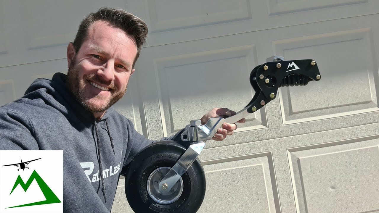 My Custom Tailwheel Suspension is FINISHED! - YouTube