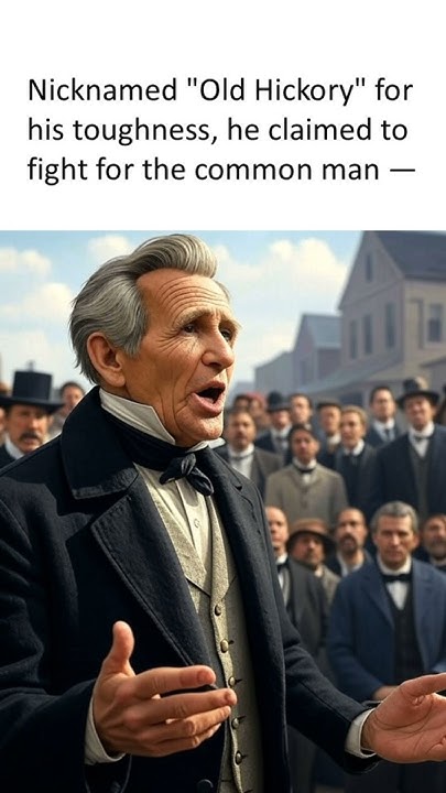 Andrew Jackson in 60 Seconds | American History #Shorts - YouTube