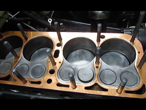 Ford Model A - Clean, Inspect, Install New Head (2 of 2) - YouTube