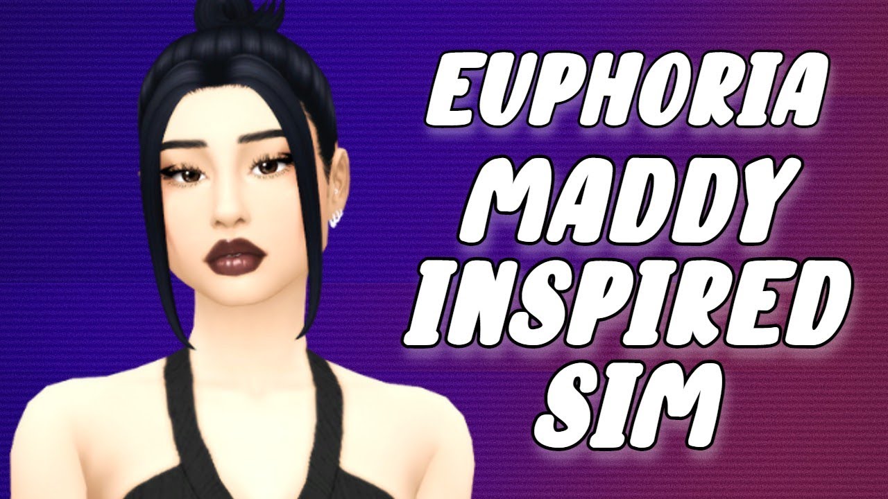 Euphoria Maddy Perez Inspired Sim CAS - Meet Kimberly Messina! - YouTube