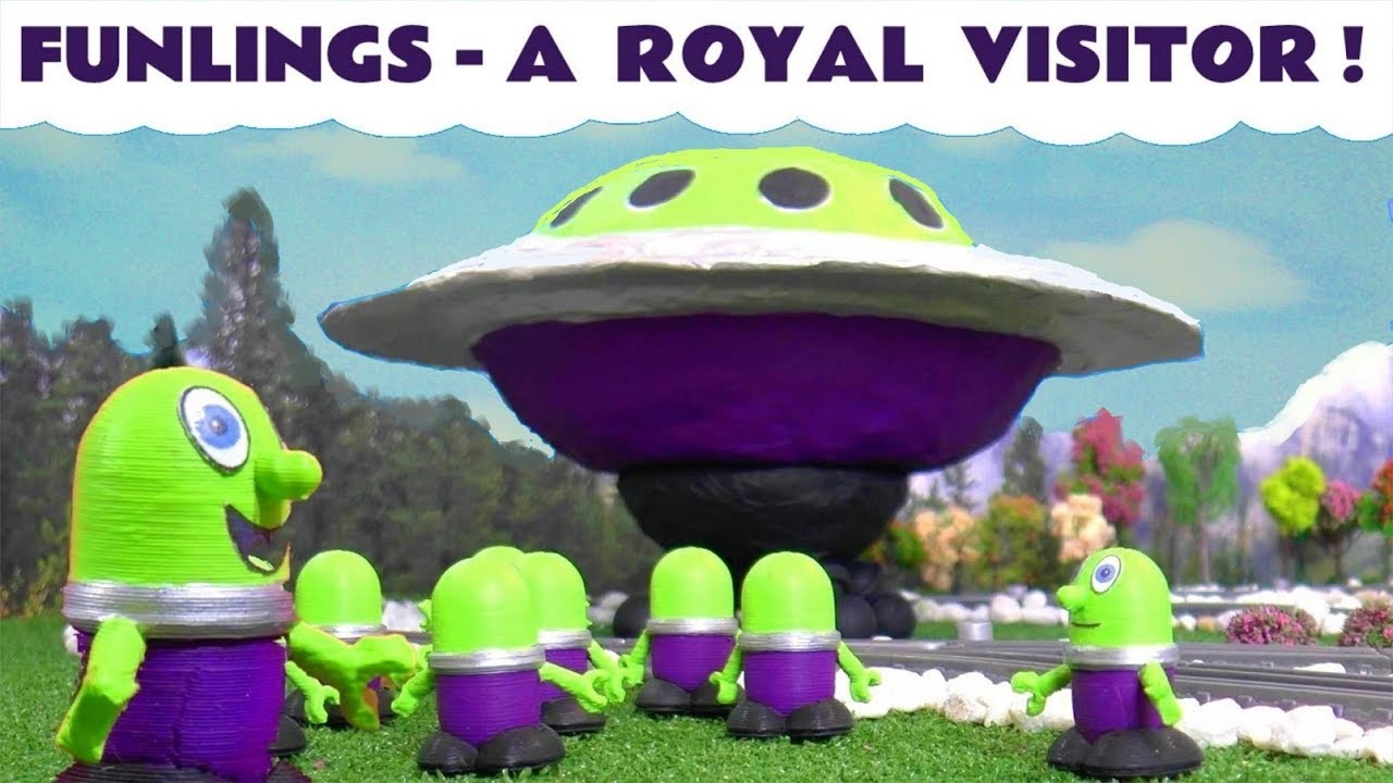The Funlings new Royal visitor story with Thomas The Train - YouTube