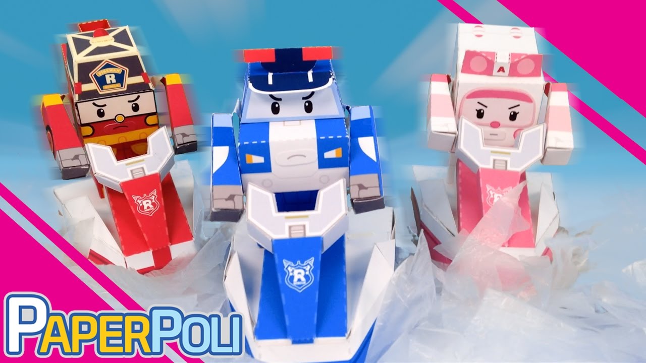 24.The Great Rescue of the whale and buddies! | Paper POLI [PETOZ ...