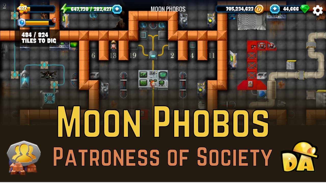 Moon Phobos - #18 Patroness of Society - Diggy's Adventure - YouTube