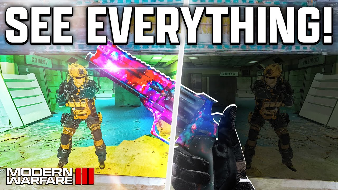 EVERY COD PRO USES THIS!!! Brighter Shadows & Bolder Colors In MW3 ...