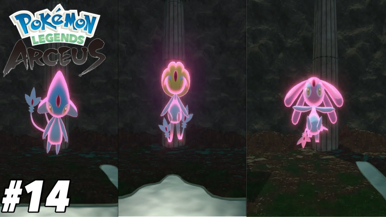 THE LAKE TRIO ! POKEMON LEGENDS ARCEUS PT.14 - YouTube