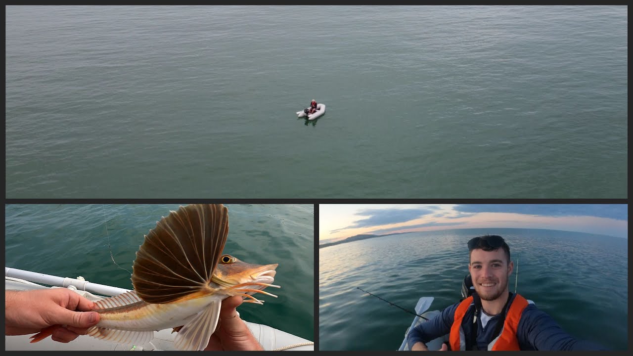 Fishing from a Tiny Boat! | Irish Sea Fishing for Mackerel, Rays ...