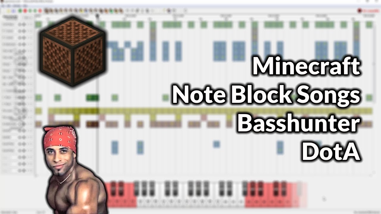 Minecraft Note Block Songs - Basshunter DotA (HQ) - YouTube