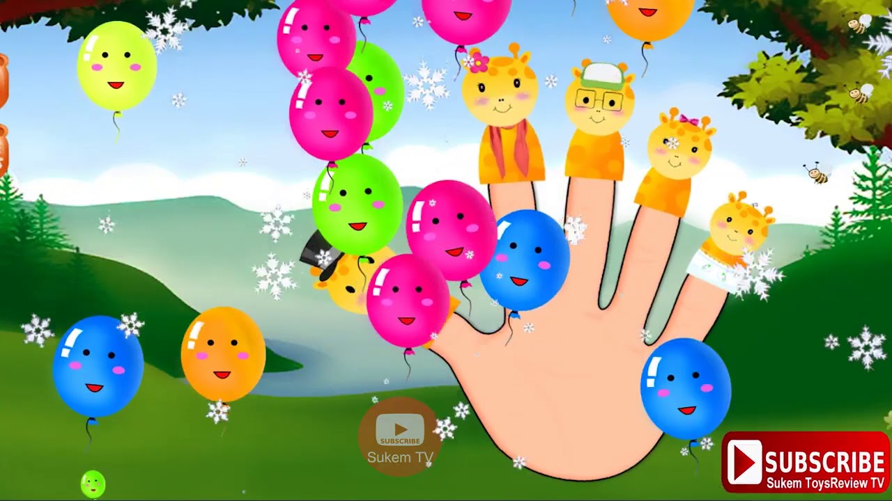 Finger Family ** Nursery rhymes and songs for children's** - YouTube