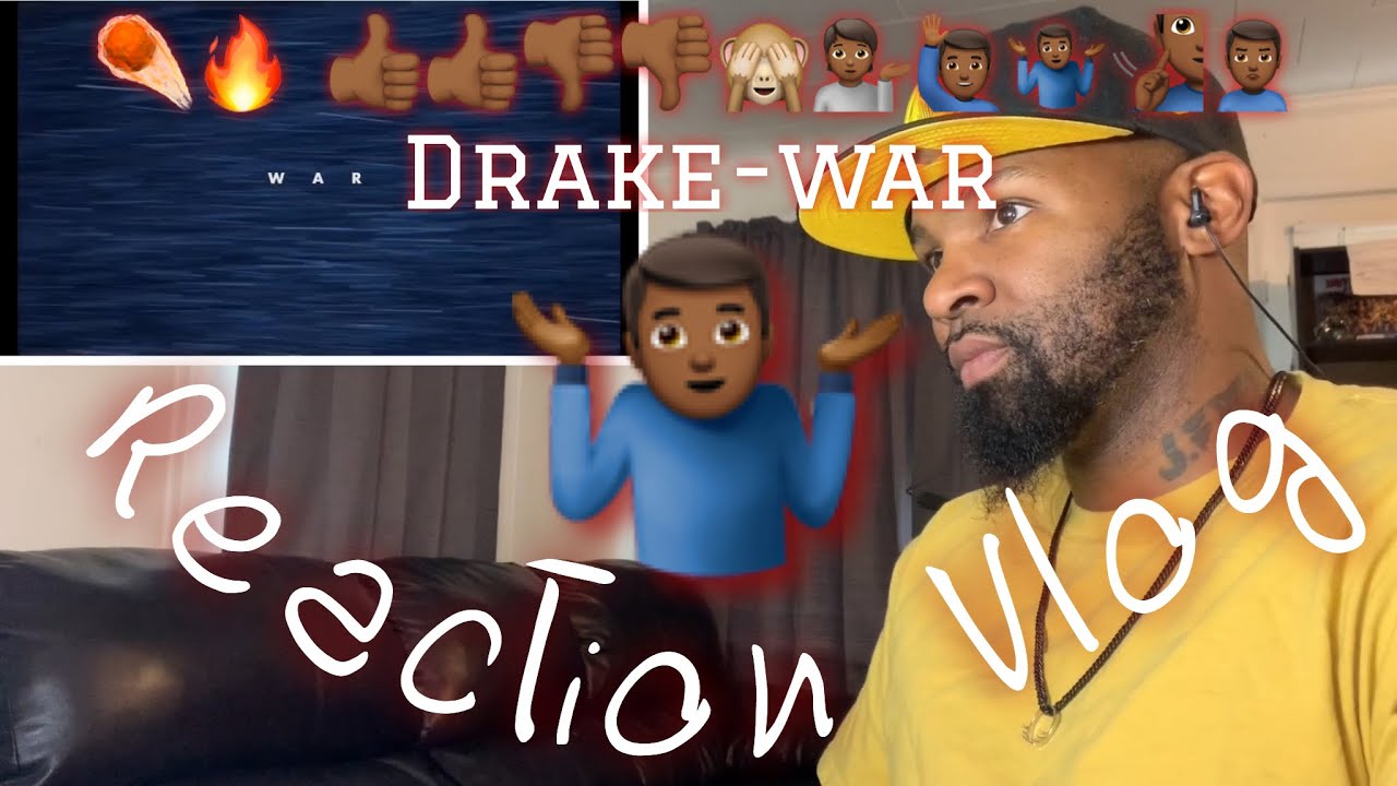 Drakes war REACTION Video - YouTube